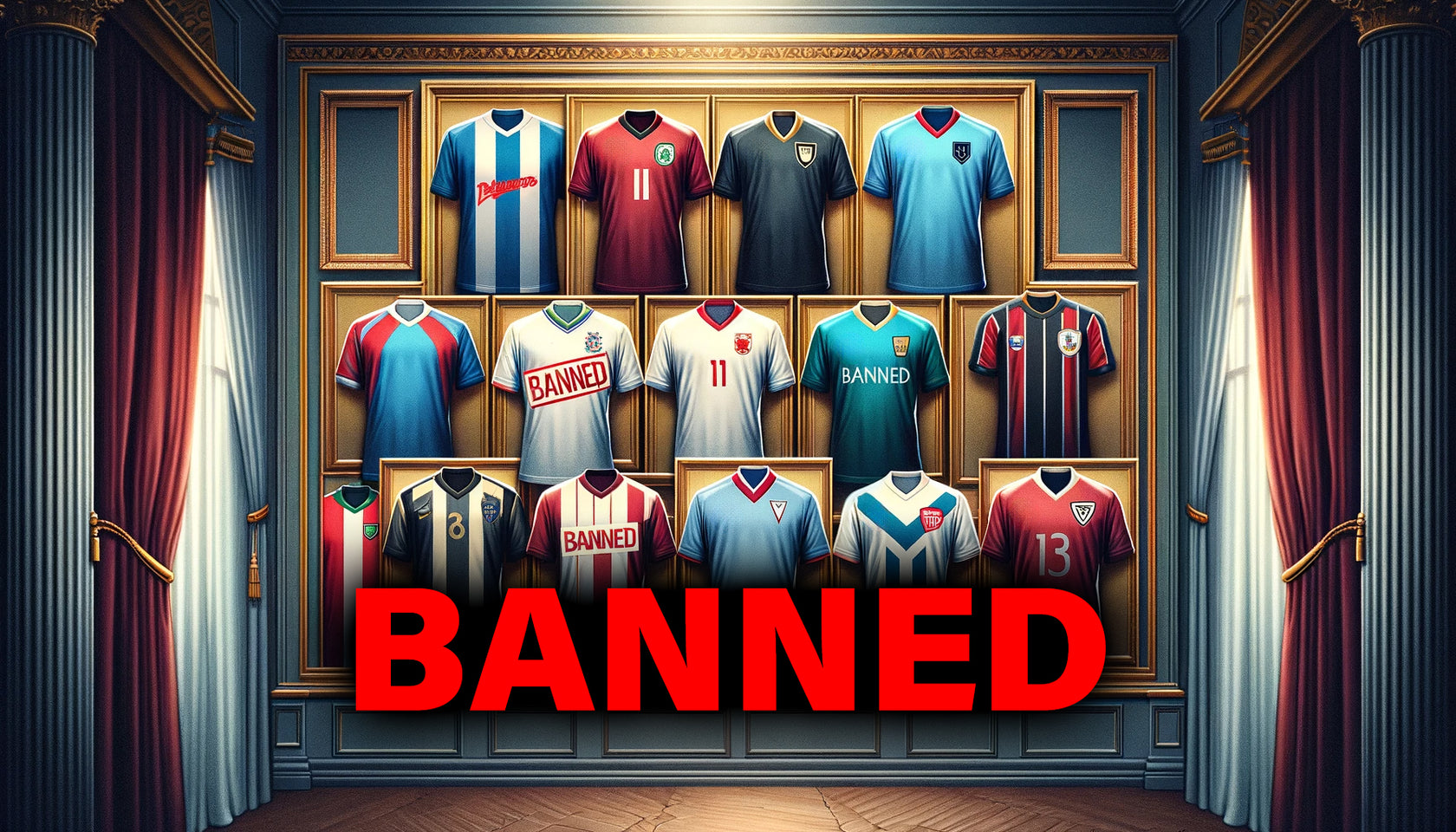 Most Controversial Banned Football Shirts - Mystery Champion – Mystery ...