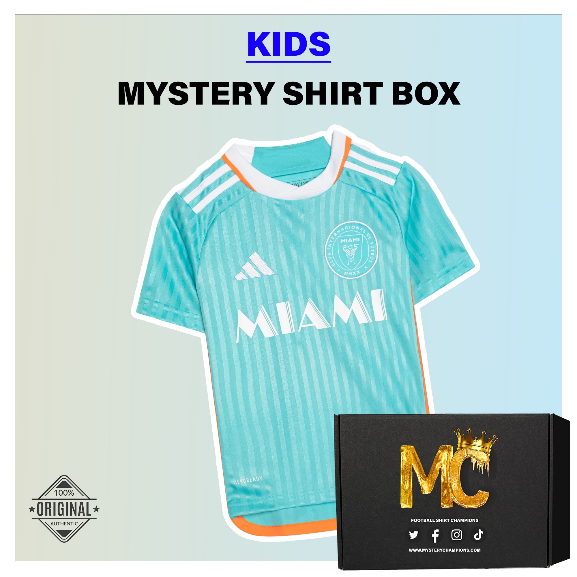 Shop Kids Football Jersey - Mystery Jersey Box for Kids